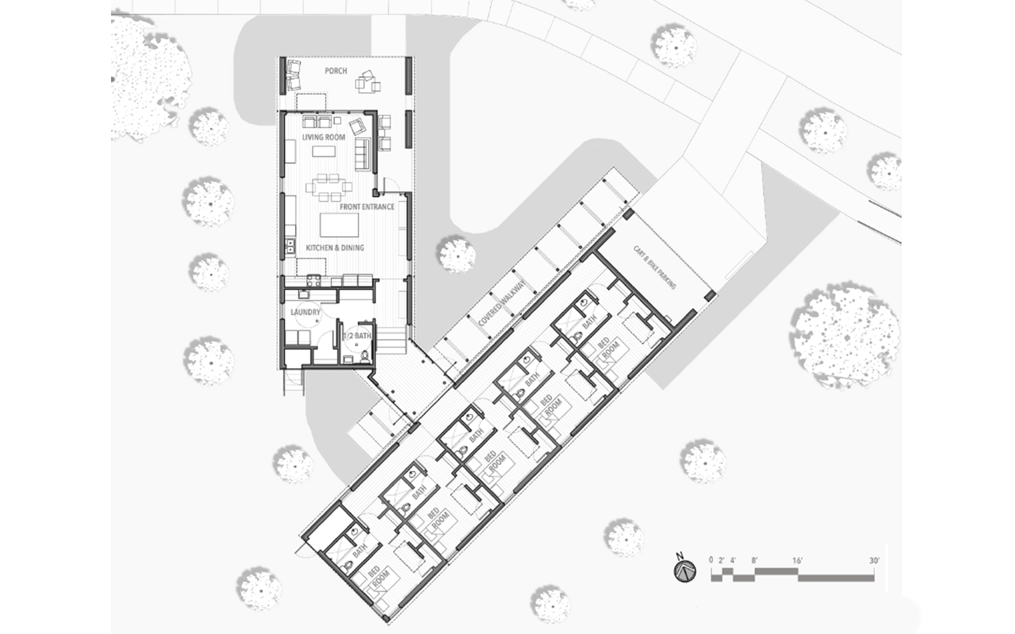 Duvall Decker » The Baddour Center Transitional Homes
